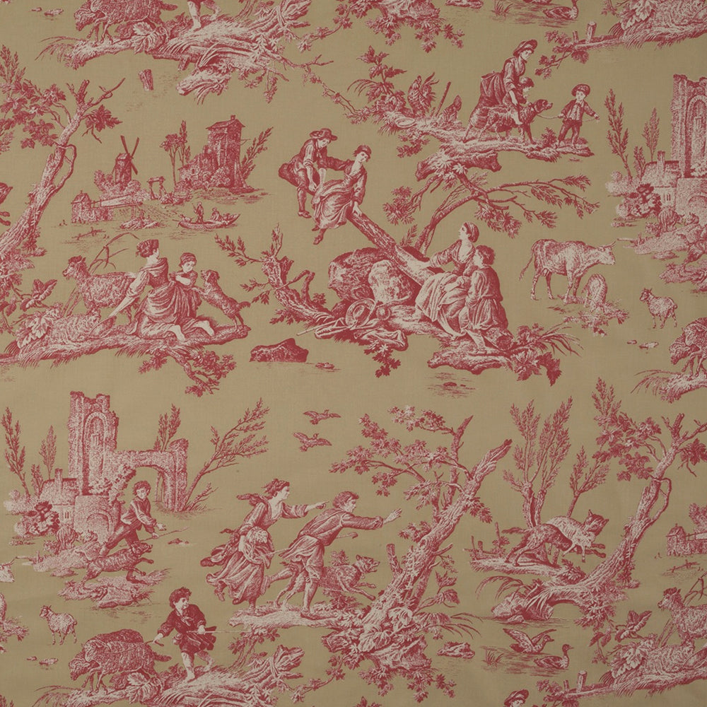 Sample of La Balancoire Fabric by Marvic Textiles – Max Buston Design
