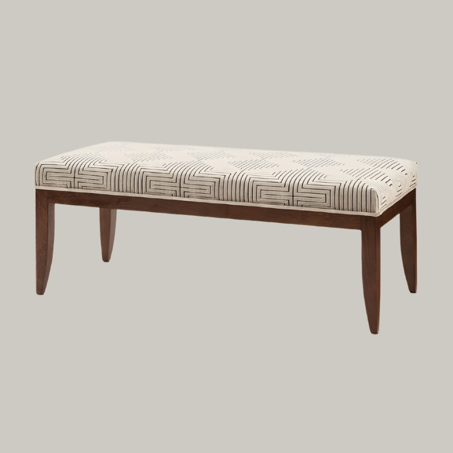 Madeleine Stool with Tapered Legs – Max Buston Design