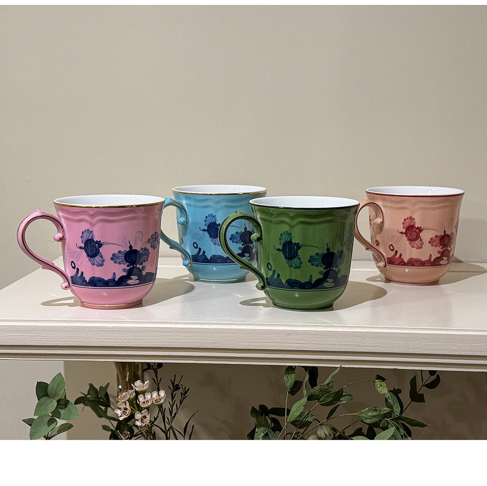 Set of 4 Ginori Oriente Italiano Mugs – Max Buston Design